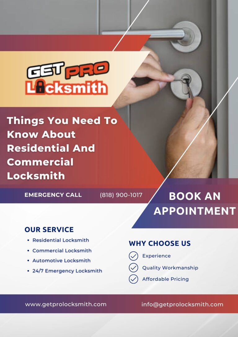 Things You Need To Know About Residential And Commercial Locksmith ...